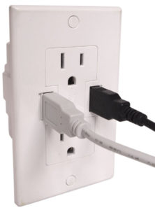 USB Wall Socket - CoolHousewarmingGifts.com