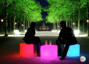Outdoor LED Light Cube - CoolHousewarmingGifts.com